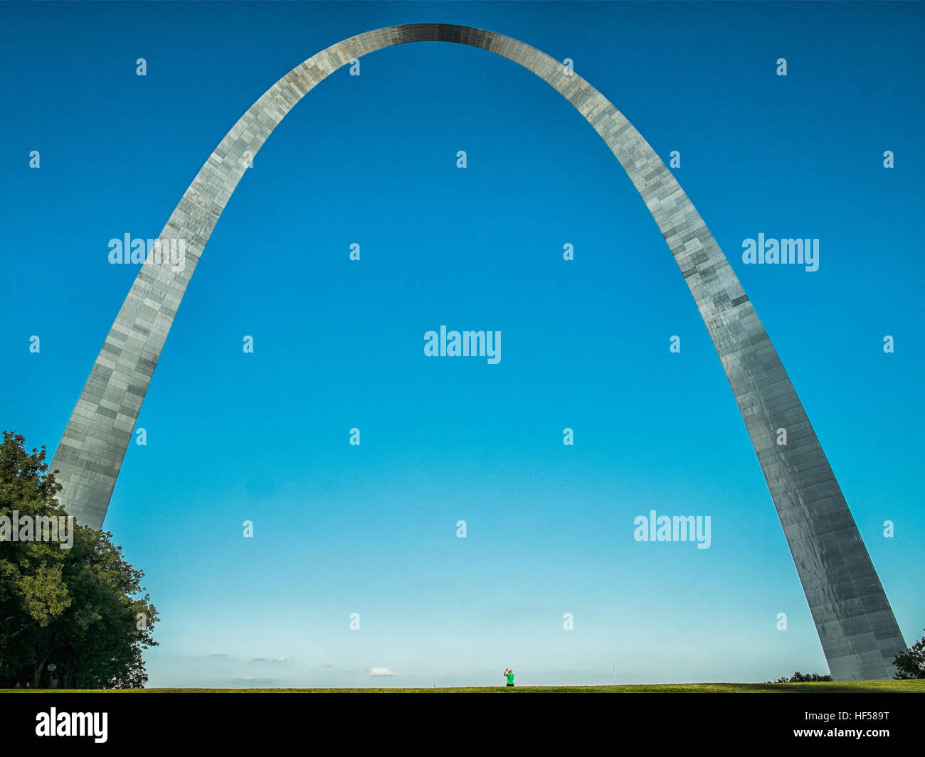 Gateway Arch in St. Louis, Missouri Stock Photo - Alamy