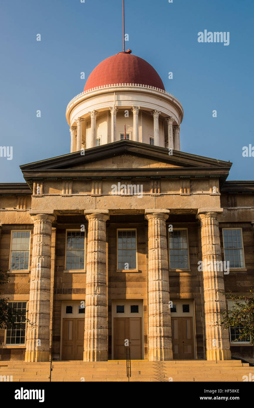 Illinois Old State Capitol building Stock Photo - Alamy