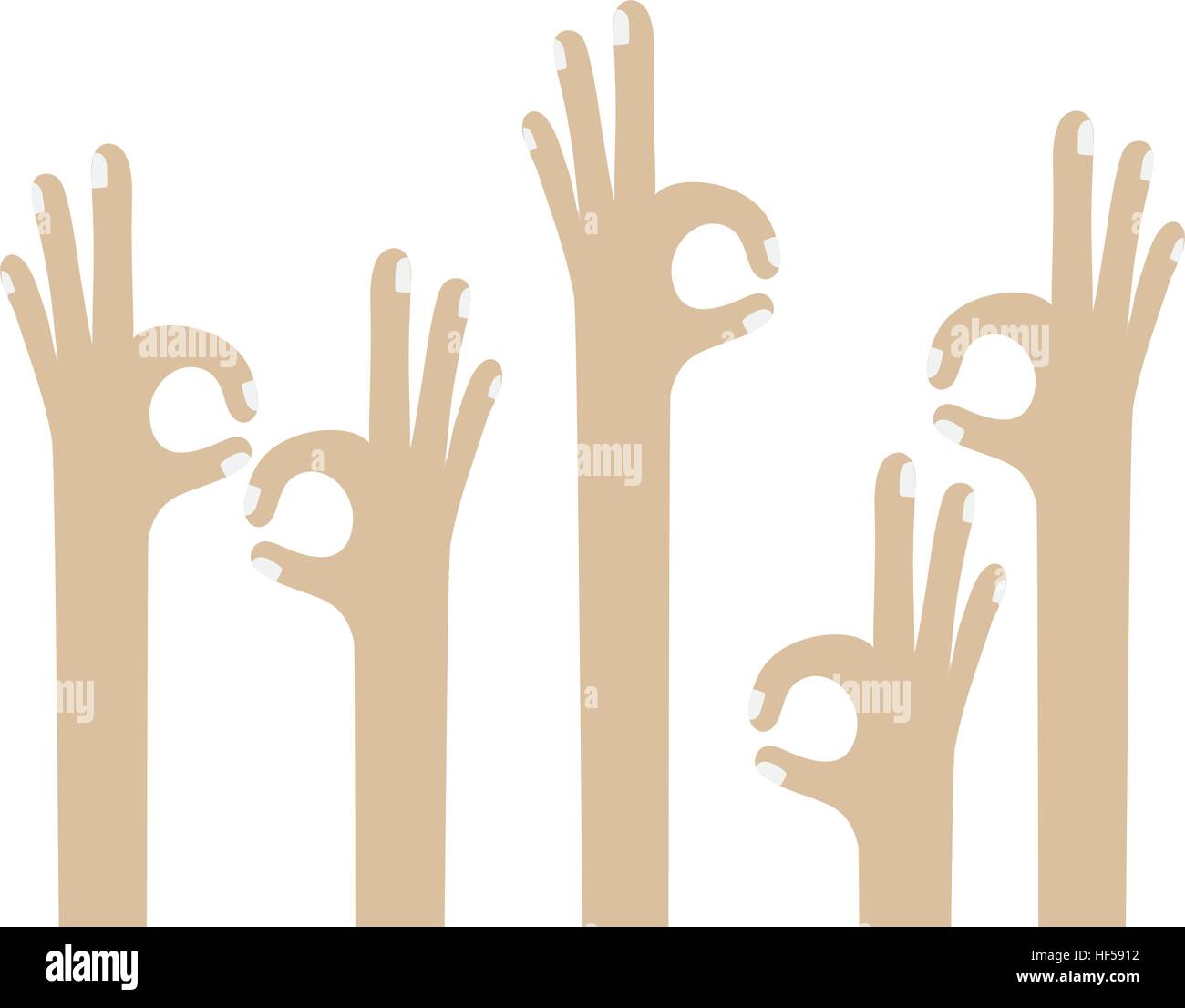 Human hand icon. Finger gesture palm and communication theme. Isolated ...