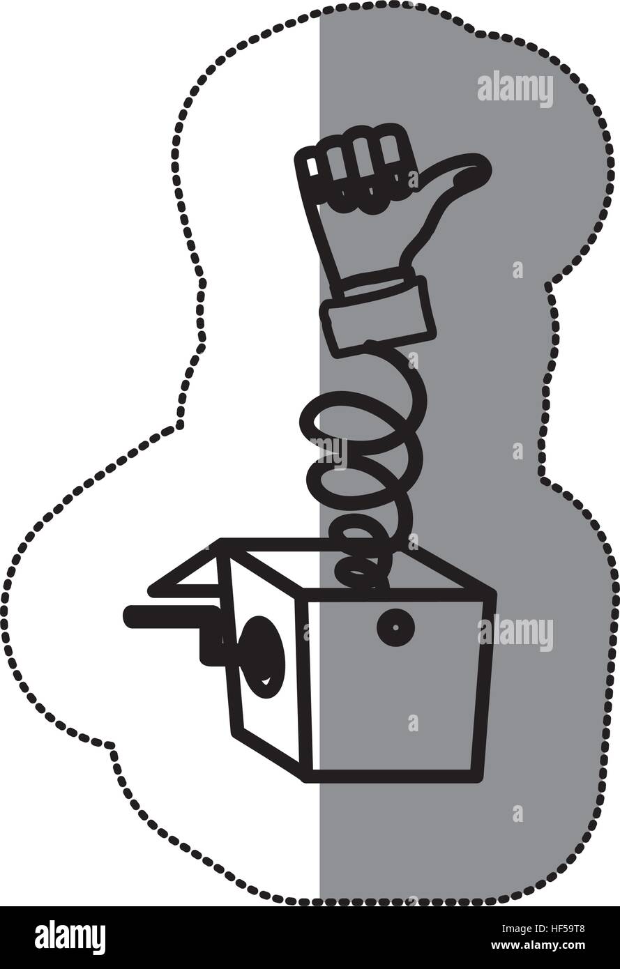 Human hand icon. Finger gesture palm and communication theme. Isolated ...