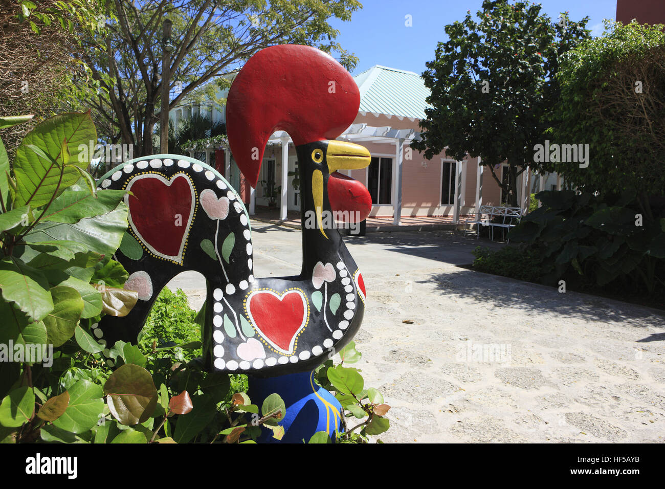 Modern architecture in Punta Cana, Dominican Republic, Caribbean Stock ...