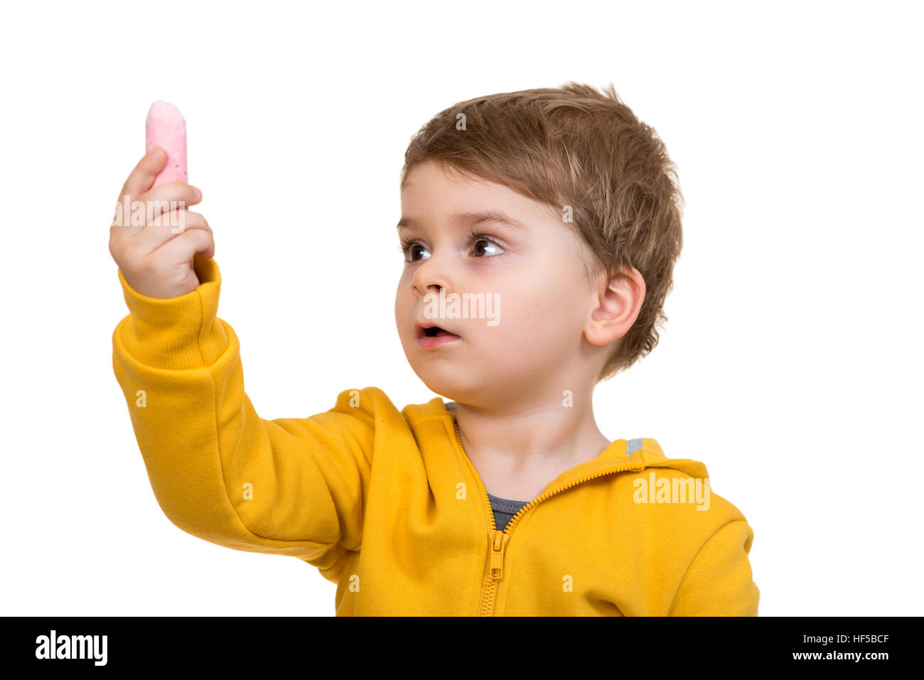 little kid about to draw something with chalk Stock Photo - Alamy little kid about to draw something with chalk Stock Photo - Alamy