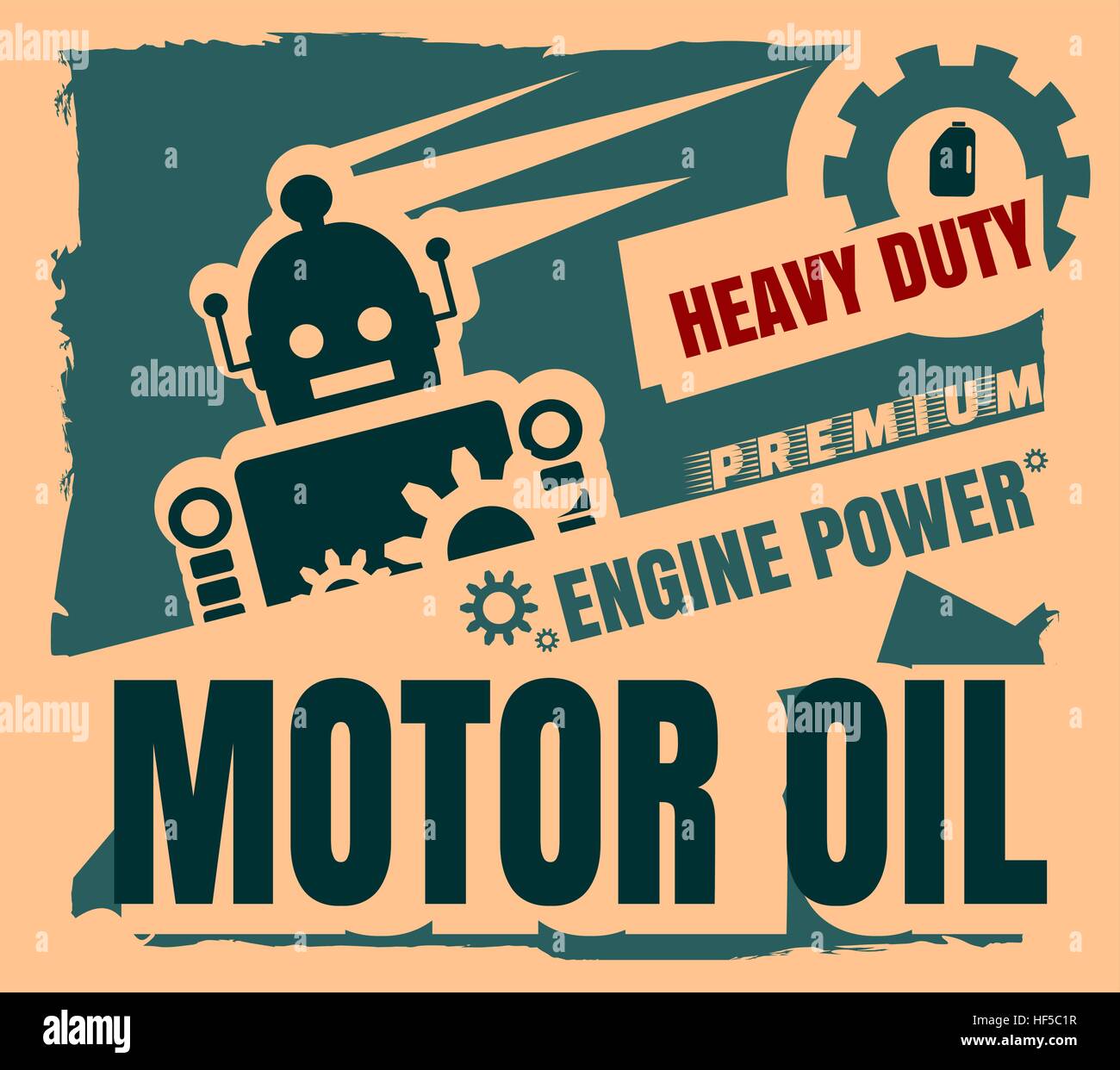 Vintage petroleum sign Stock Vector Images - Alamy