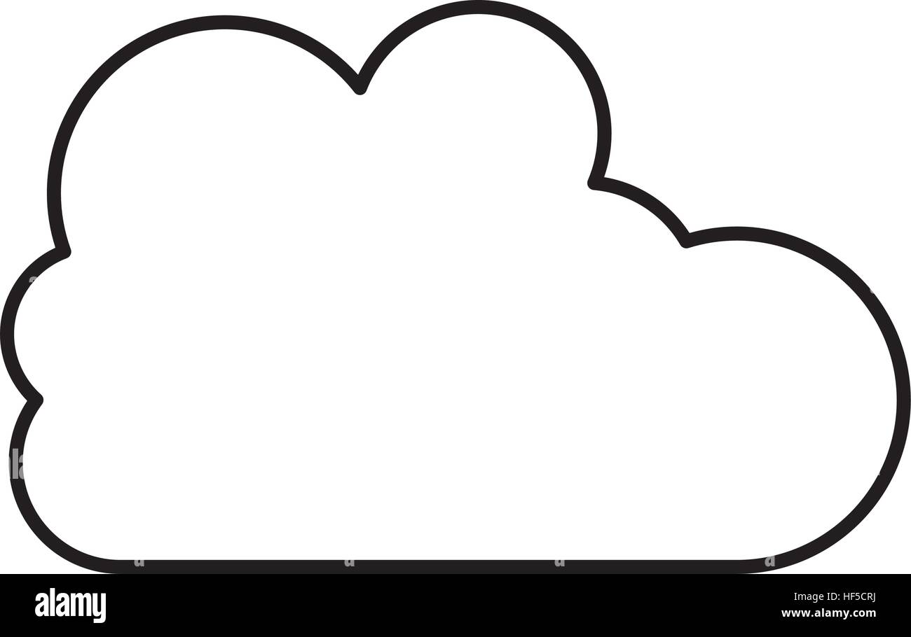 Cloud computing icon. Storage technology virtual and network theme. Isolated design. Vector ...