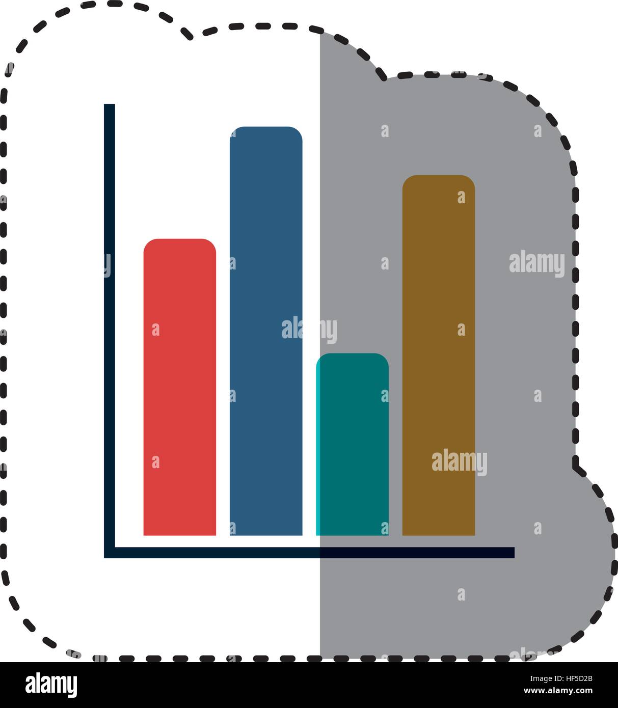 Infographic icon. Data information business and analytics theme ...