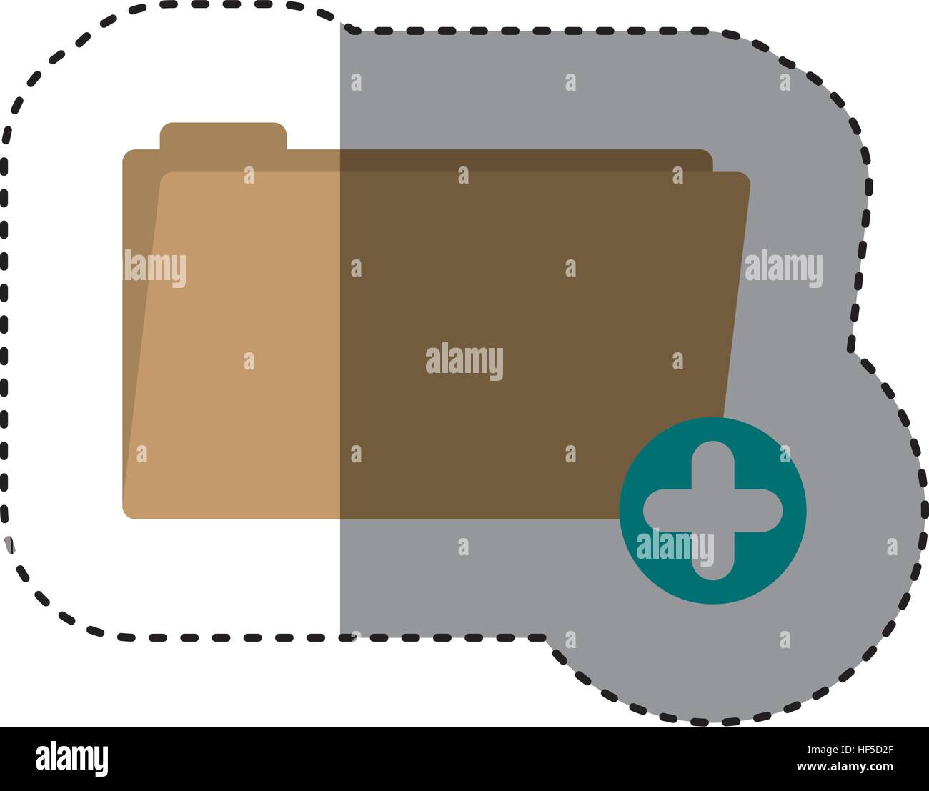 File icon. Folder document data archive and storage theme. Isolated design. Vector illustration ...