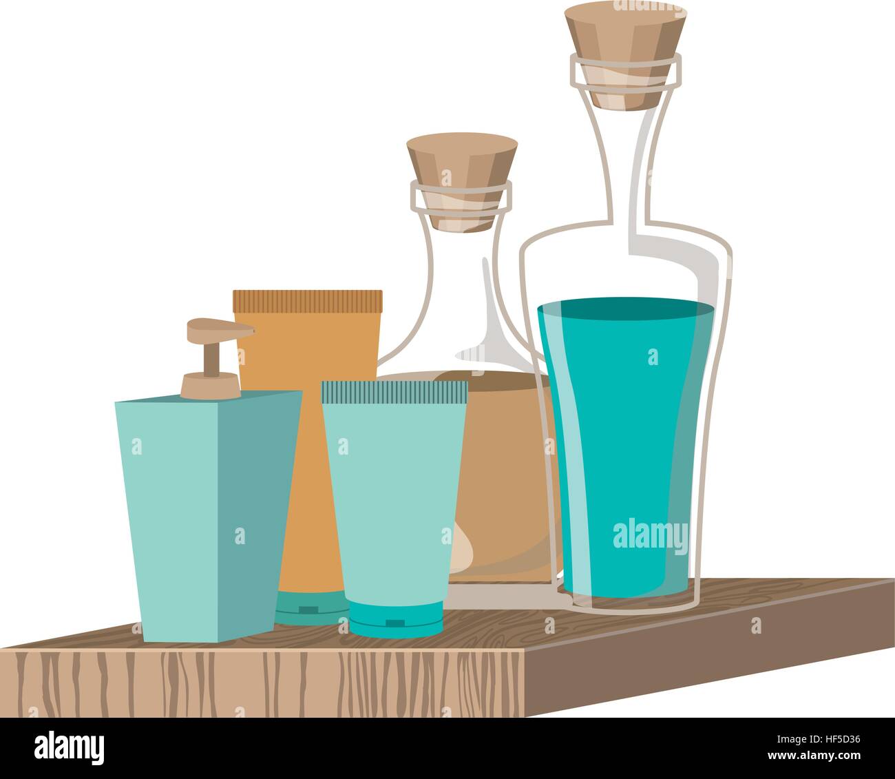Oil flask of spa center design Stock Vector Image & Art - Alamy