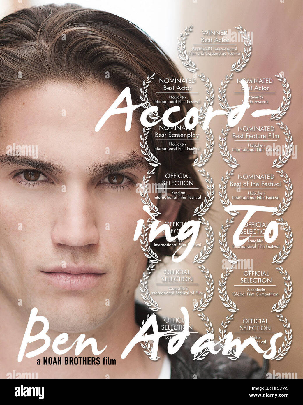 ACCORDING TO BEN ADAMS, poster, Daniel Schepisi, 2016 Stock Photo - Alamy