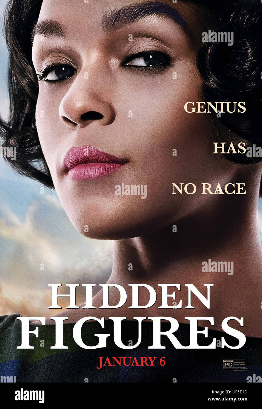 HIDDEN FIGURES, US character poster, Janelle Monae, 2016, TM ...