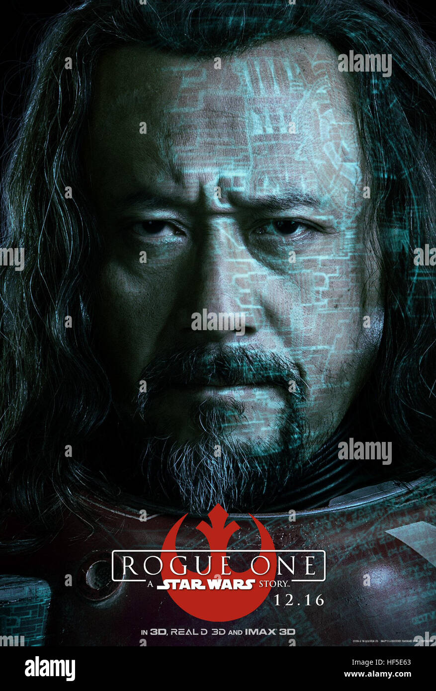 ROGUE ONE: A STAR WARS STORY, US poster, JIANG Wen, 2016. /© Walt ...