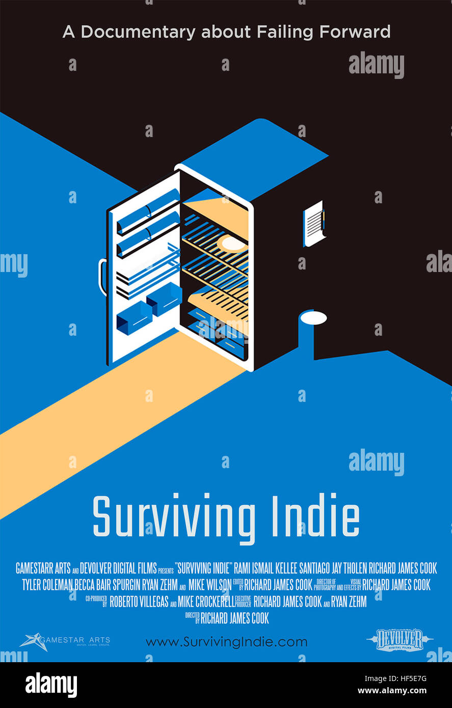 SURVIVING INDIE, US poster, 2016. © Devolver Digital Films /Courtesy ...