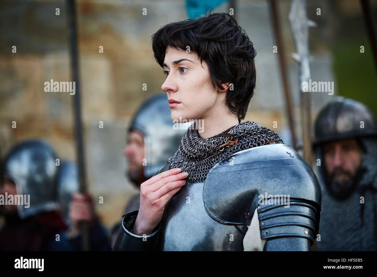 THE HOLLOW CROWN, Laura Frances-Morgan (as Joan of Arc), 'Henry VI, Part I', (Season 2, ep. 201 ...