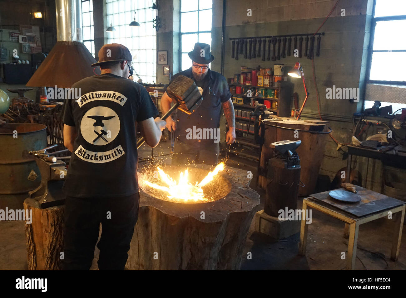 MILWAUKEE BLACKSMITH, Kent Knapp (back), 'The Forge Awakens', (Season 1 ...