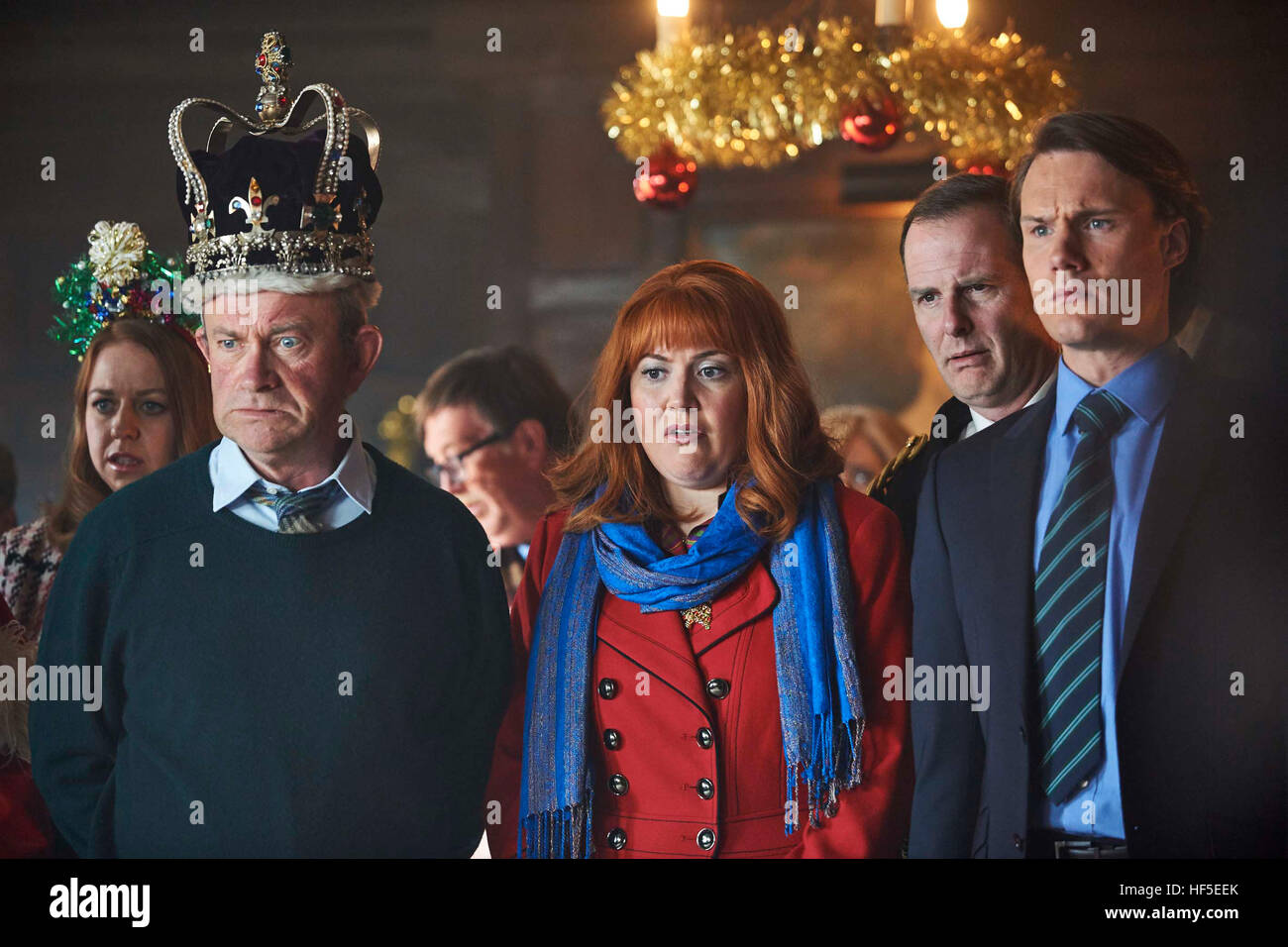 THE WINDSORS, (from left): Ellie White, Harry Enfield, Katy Wix, Tim ...