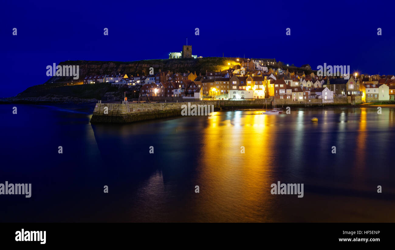 Whitby Lights High Resolution Stock Photography and Images - Alamy
