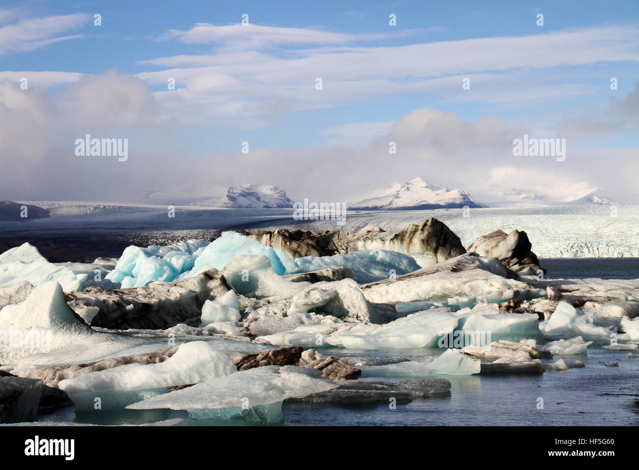 Ice bergs Ice cap iceberg glacier Iceland Stock Photo - Alamy