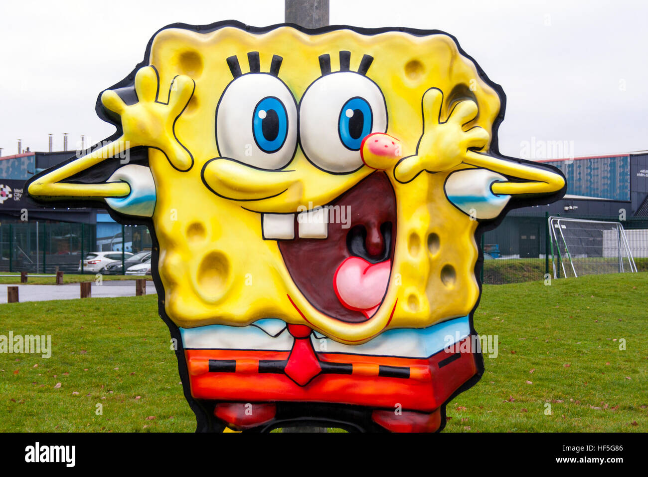 SpongeBob SquarePants Illuminated Character Stock Photo - Alamy