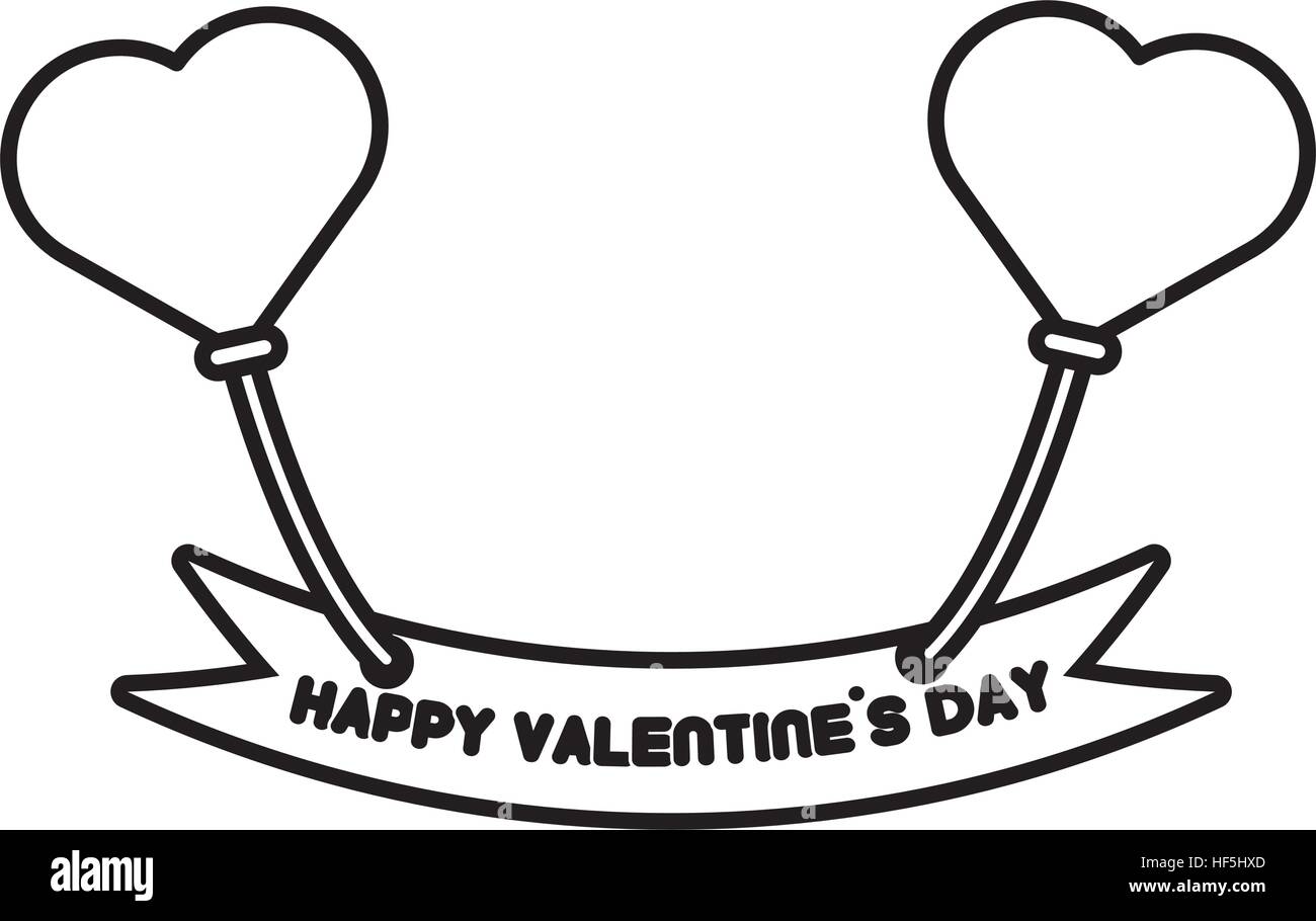 Valentine Heart Outline