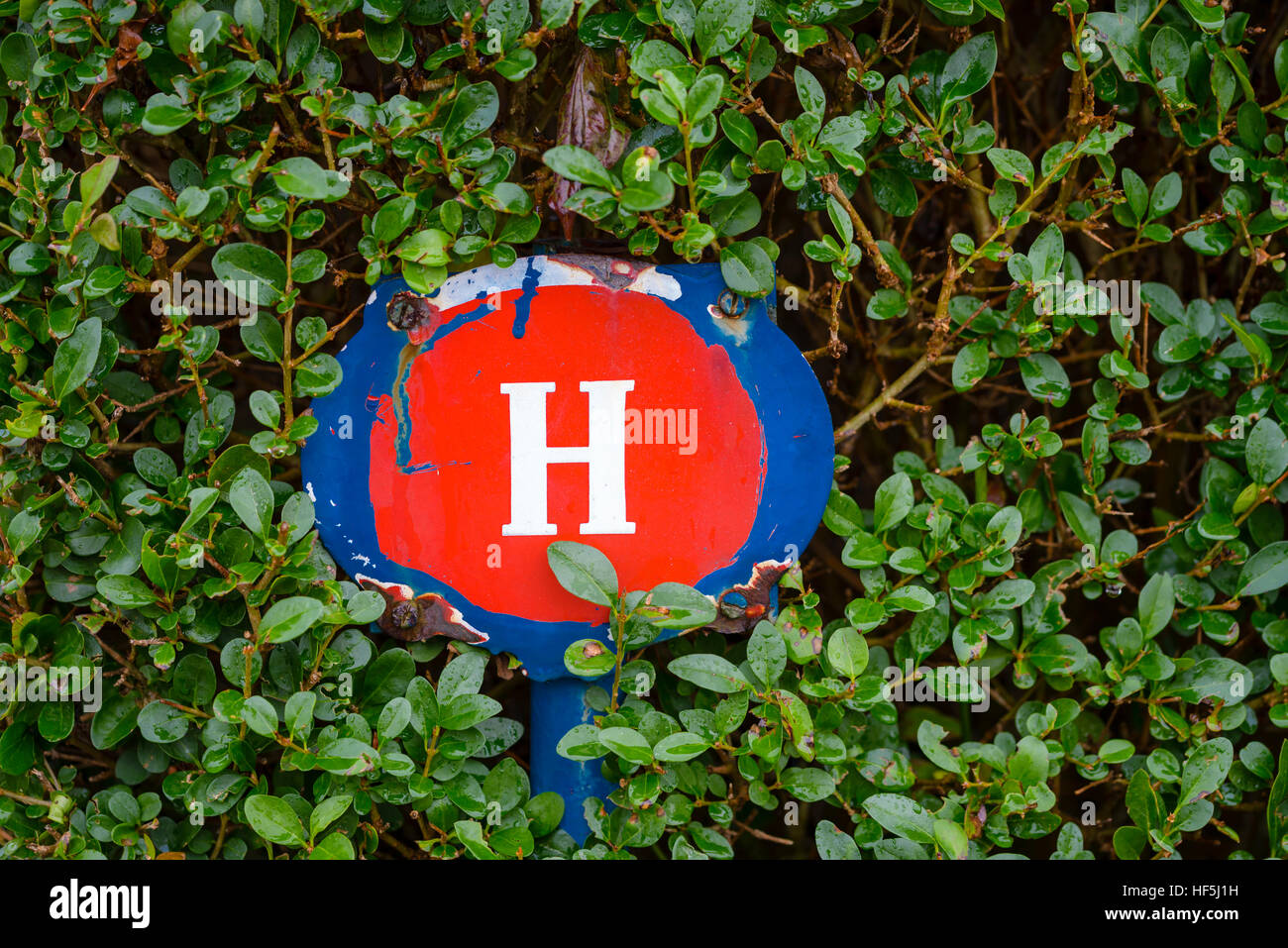 Water hydrant sign hi-res stock photography and images - Alamy