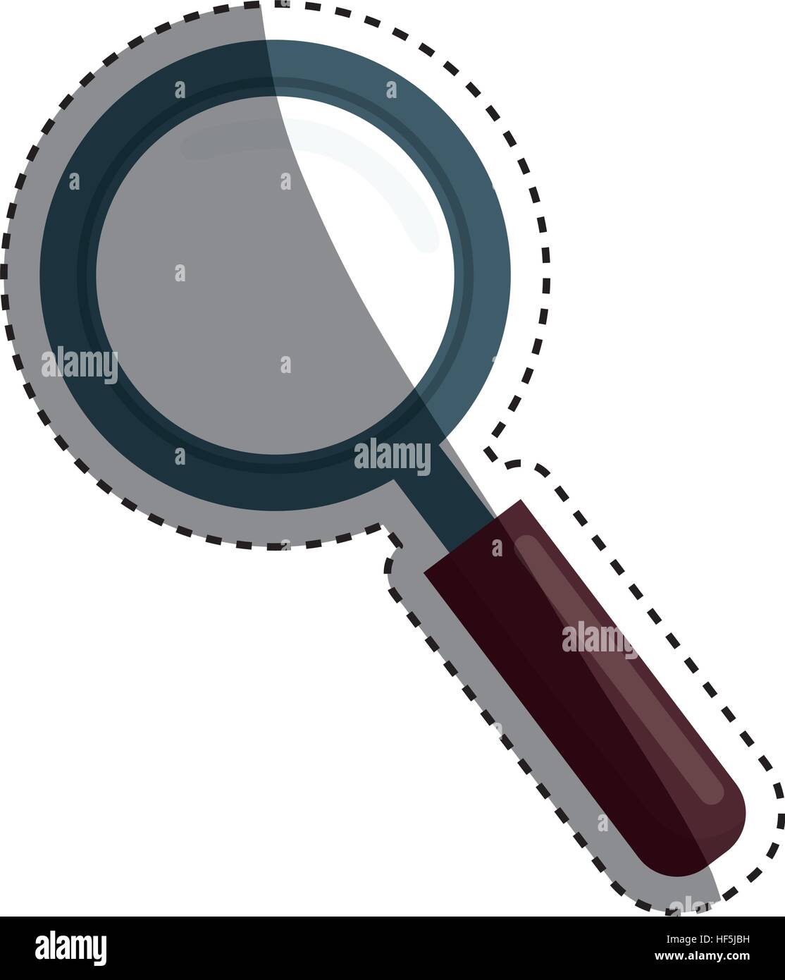 Magnifying glass lupe icon vector illustration graphic design Stock ...