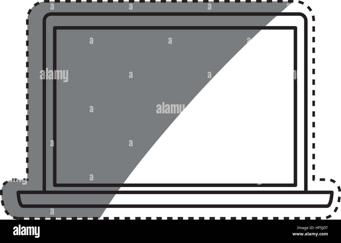 Laptop pc technology Stock Vector Image & Art - Alamy