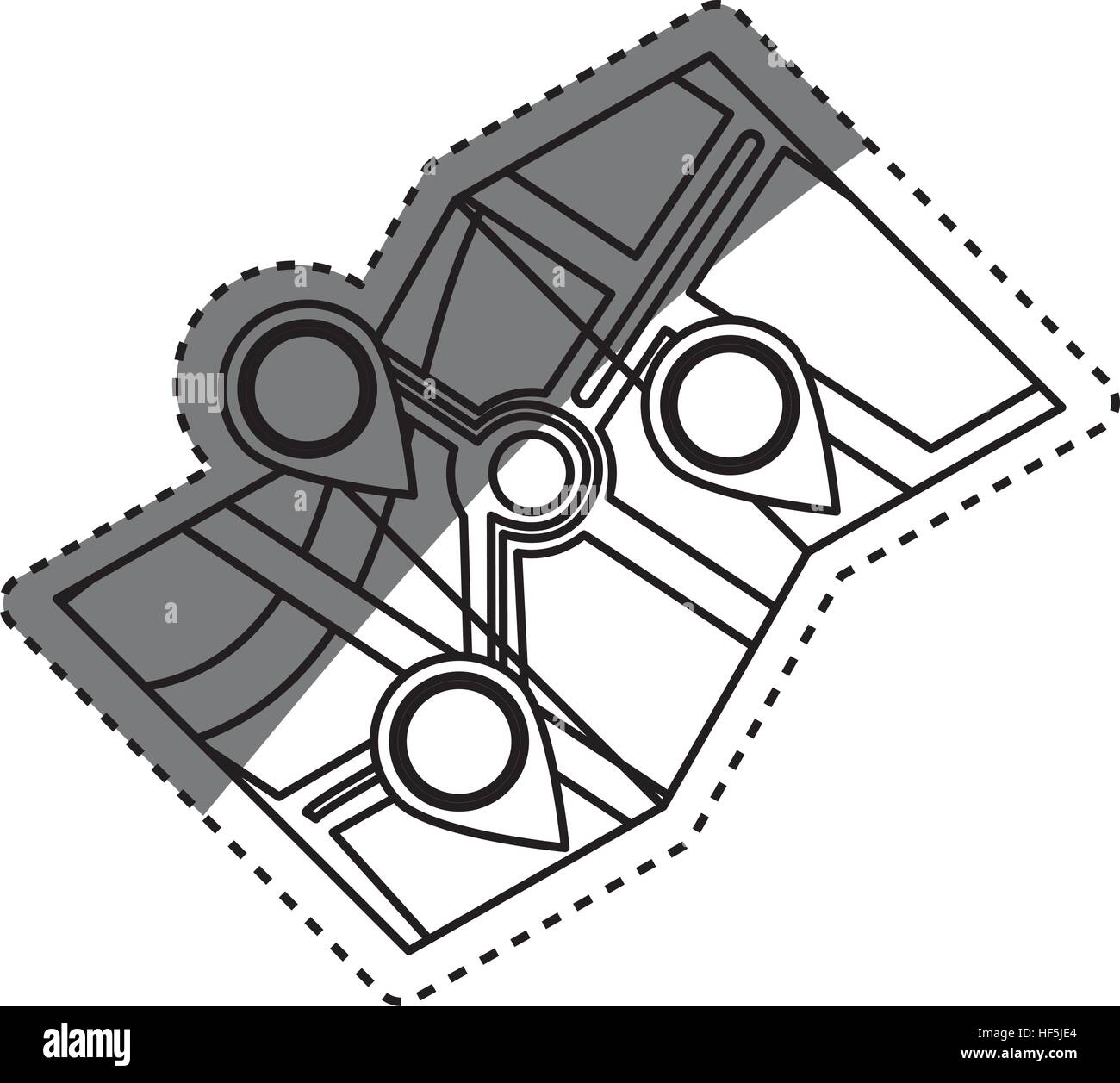 City location map Stock Vector Image & Art - Alamy