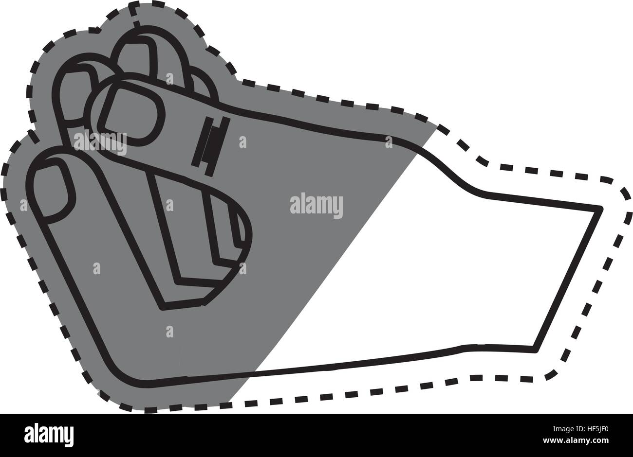 Hnad holding something Stock Vector Image & Art - Alamy