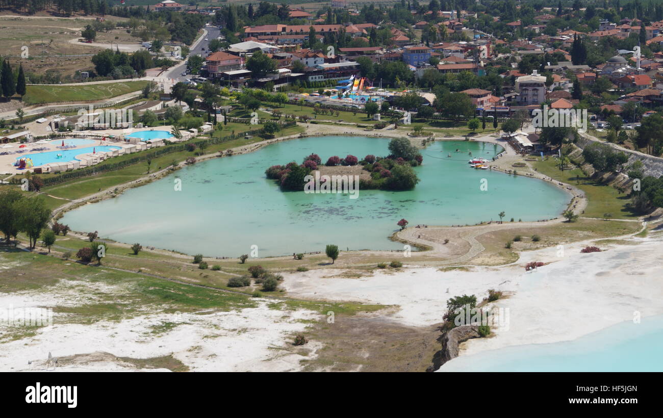Pamukkale, Turkey. UNESCO world heritage Stock Photo - Alamy