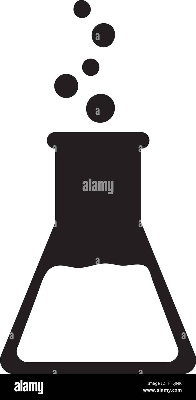 Flask chemistry lab Stock Vector Image & Art - Alamy