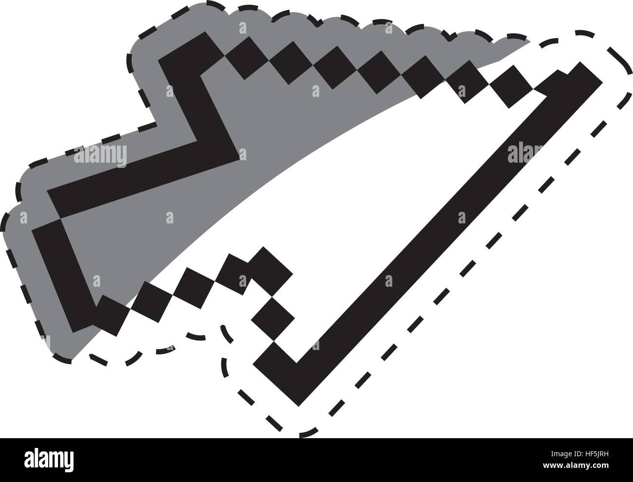 Click cursor symbol Stock Vector Image & Art - Alamy