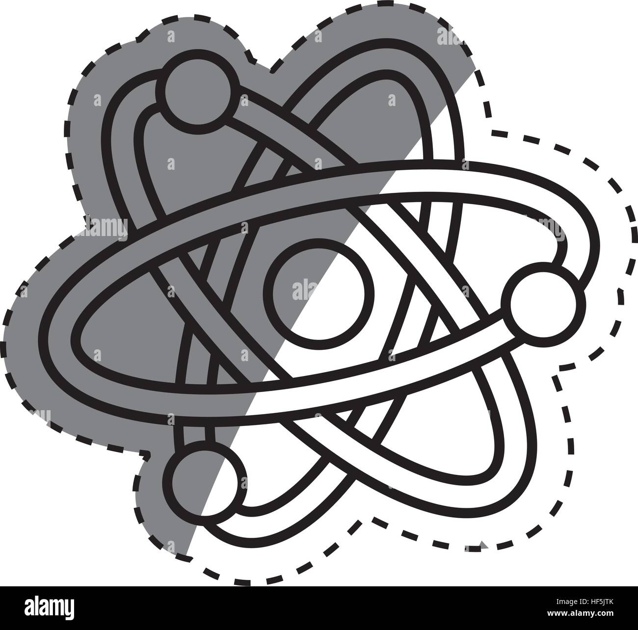 Atom Science Molecule Stock Vector Image And Art Alamy