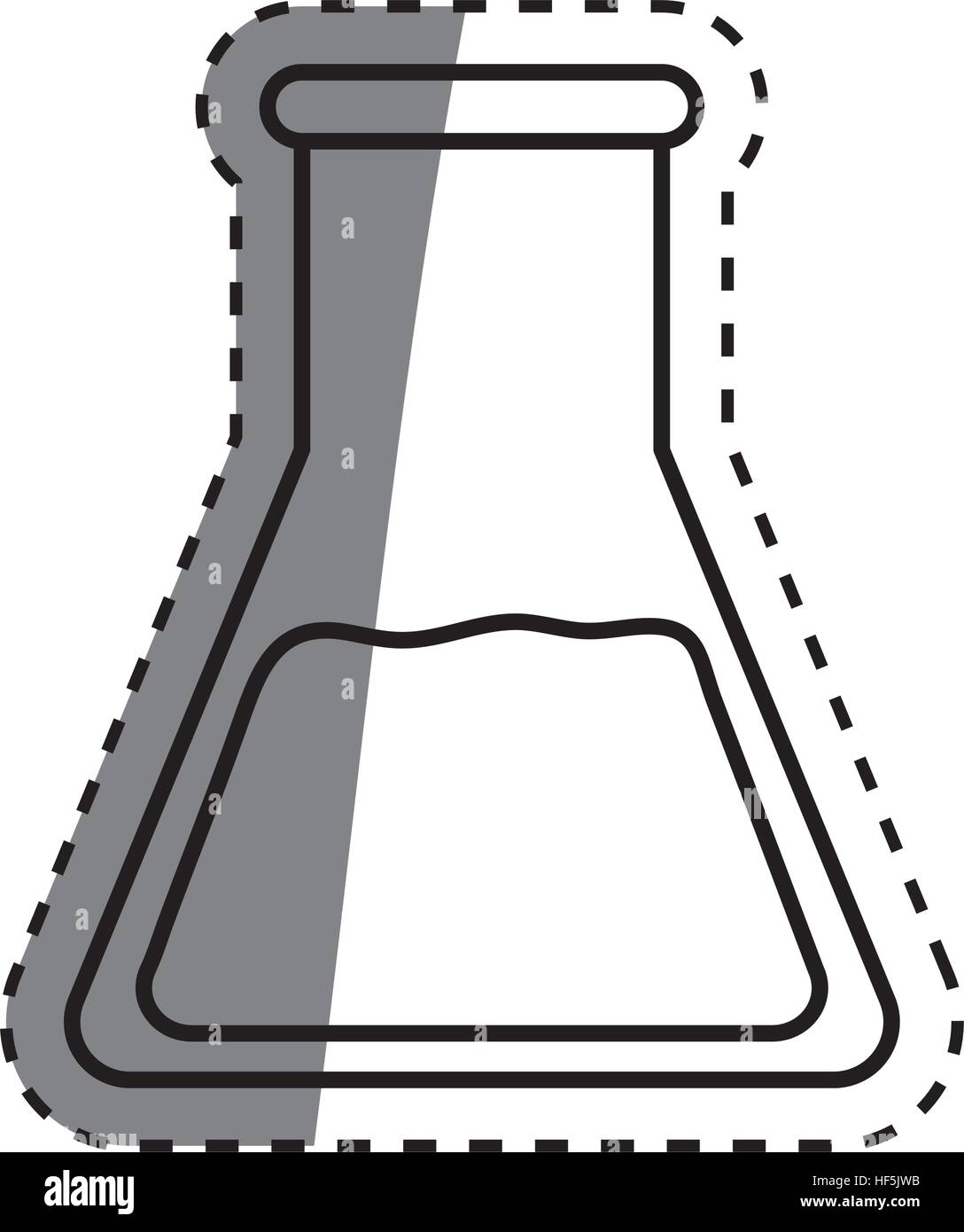 Flask chemistry lab Stock Vector Image & Art - Alamy