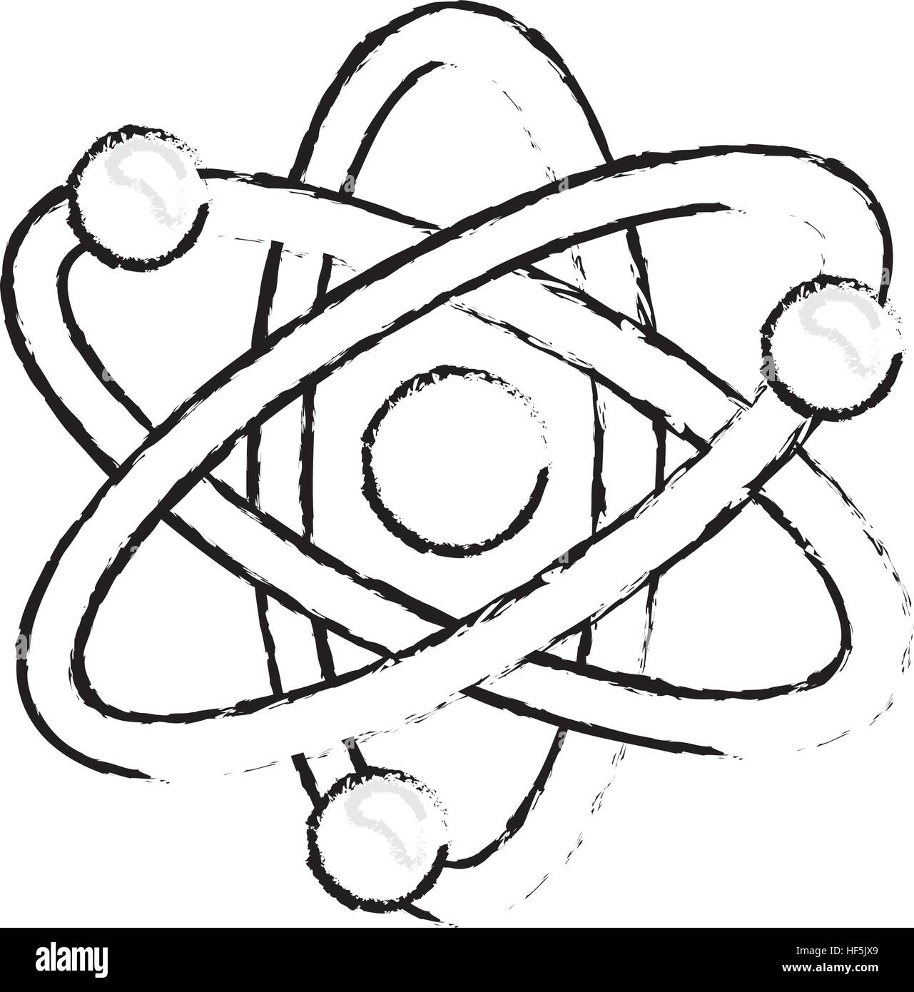 Atom science molecule Stock Vector Image & Art - Alamy