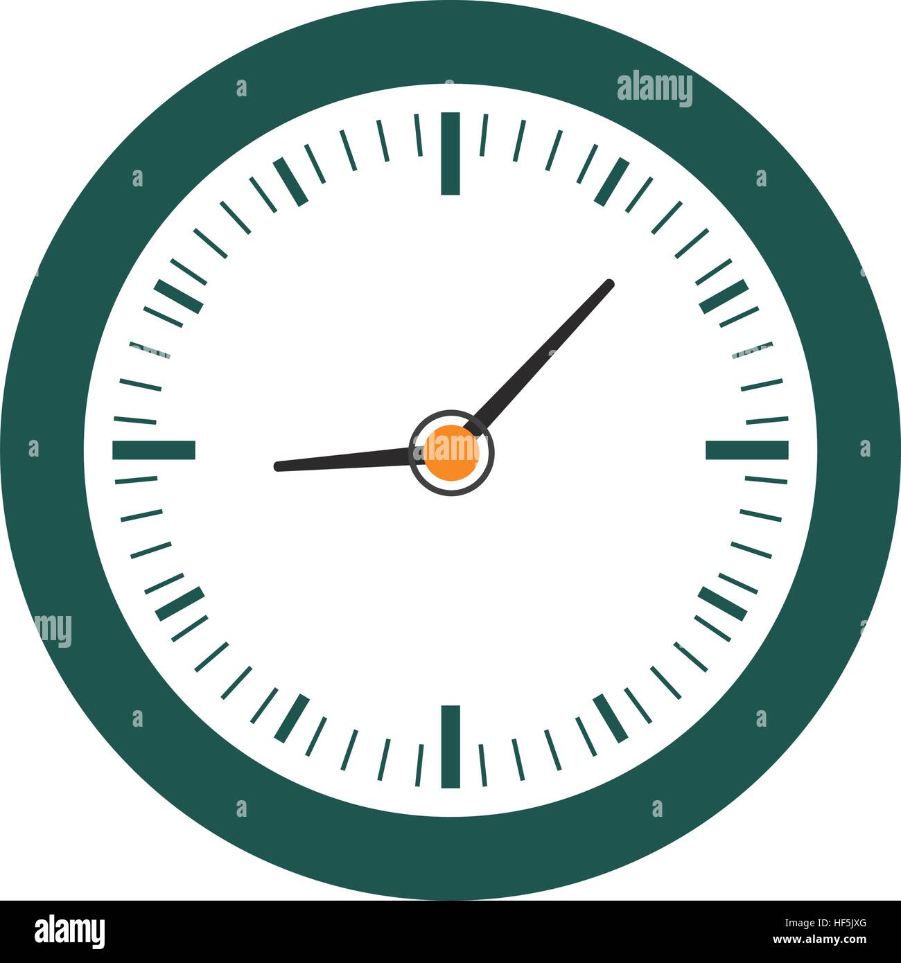 Time clock symbol Stock Vector Image & Art - Alamy