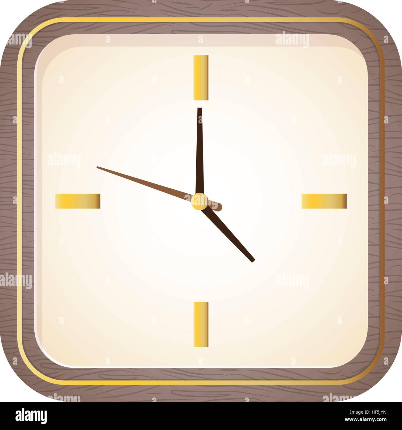 Time clock symbol Stock Vector Image & Art - Alamy