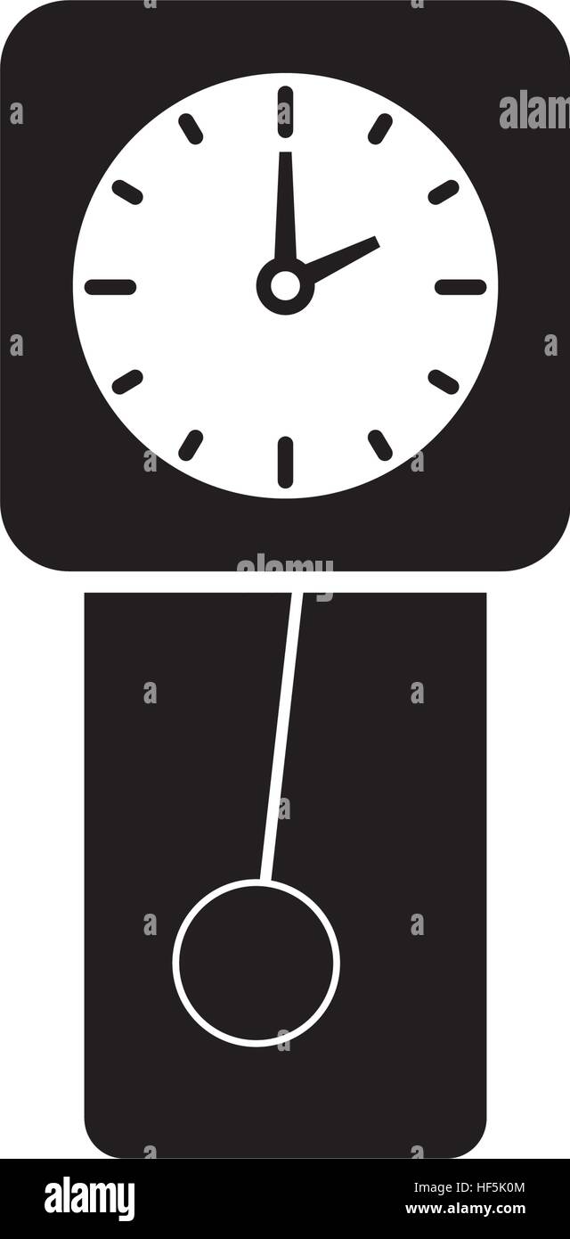 Time clock symbol Stock Vector Image & Art - Alamy