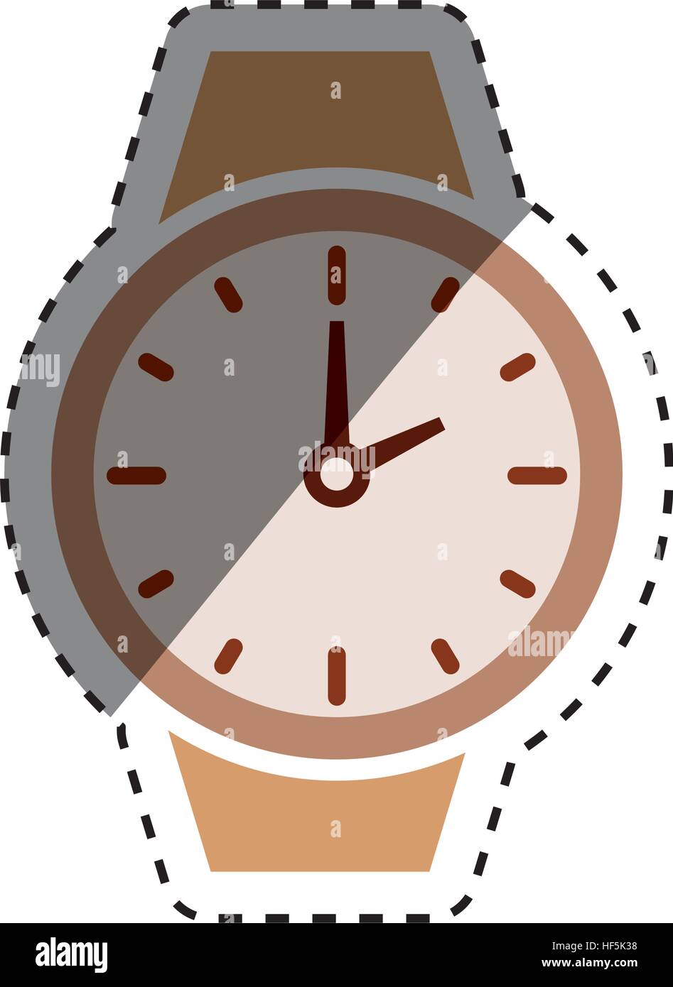 Time clock concept Stock Vector Image & Art - Alamy