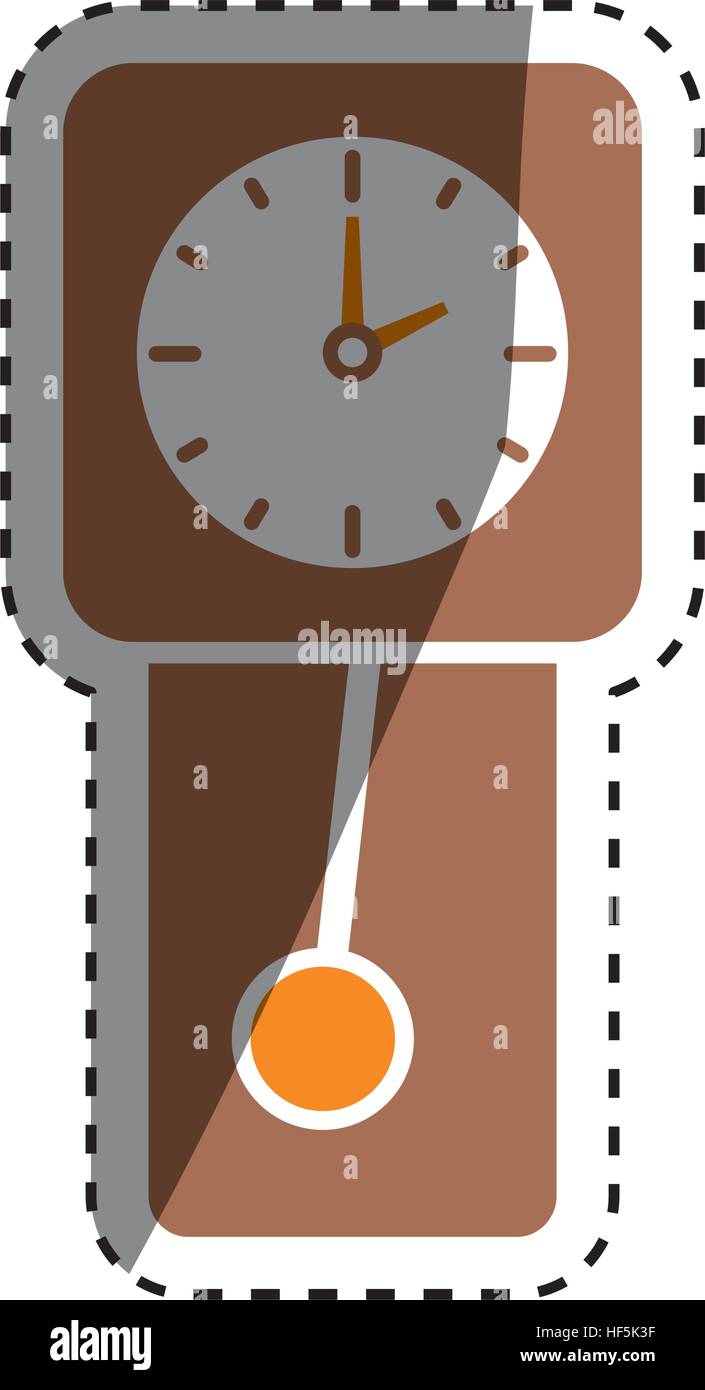 Time clock concept Stock Vector Image & Art - Alamy