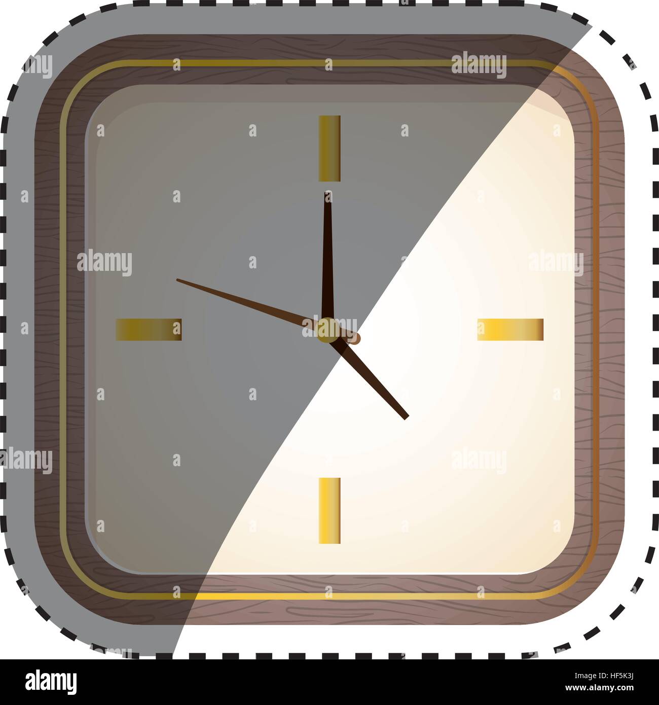 Time clock concept Stock Vector Image & Art - Alamy
