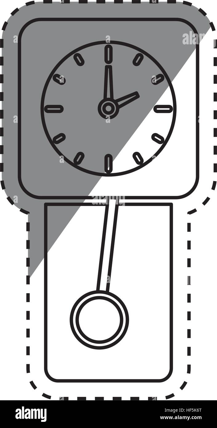 Time clock concept Stock Vector Image & Art - Alamy