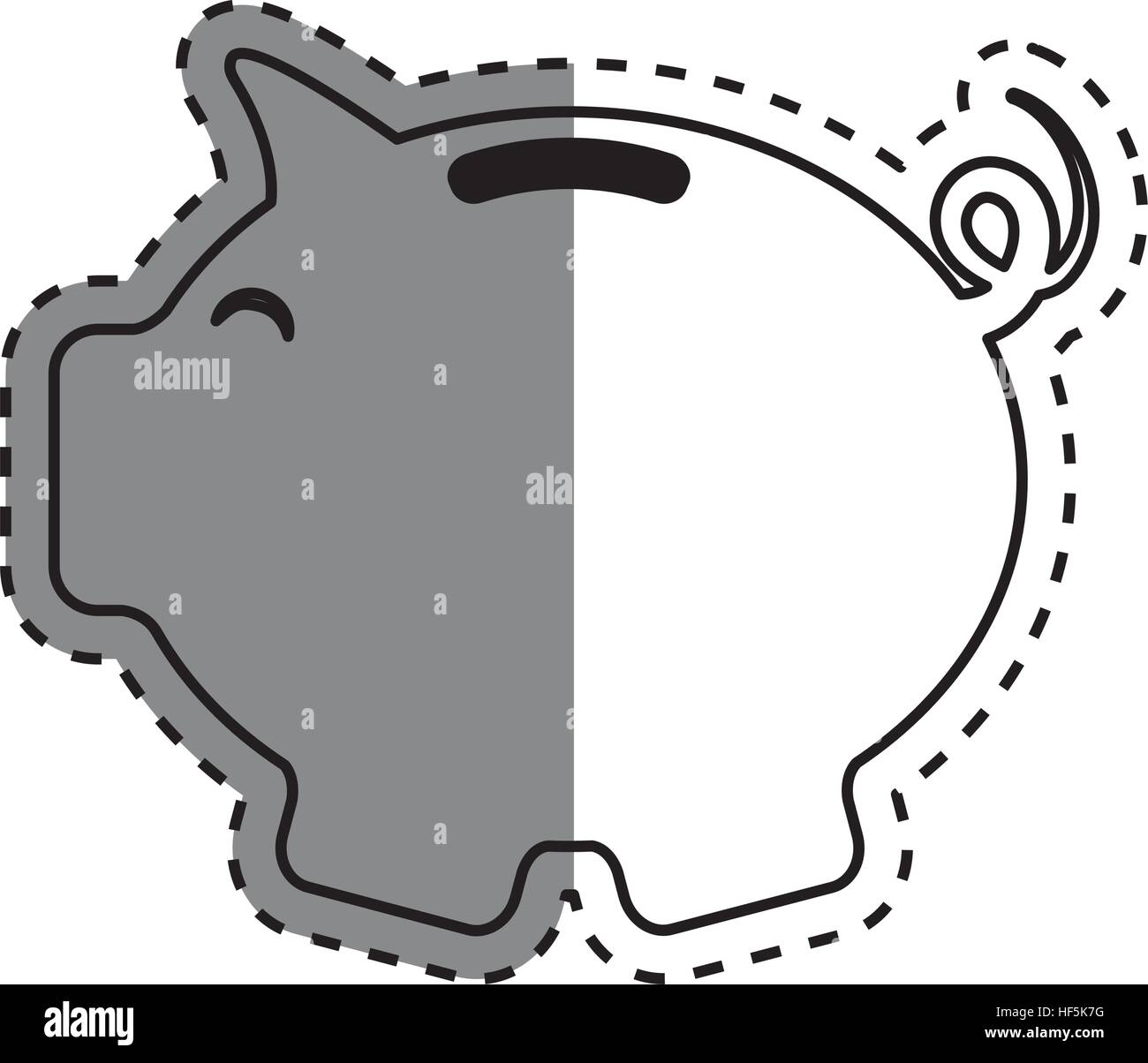 Piggy money savings Stock Vector Image & Art - Alamy