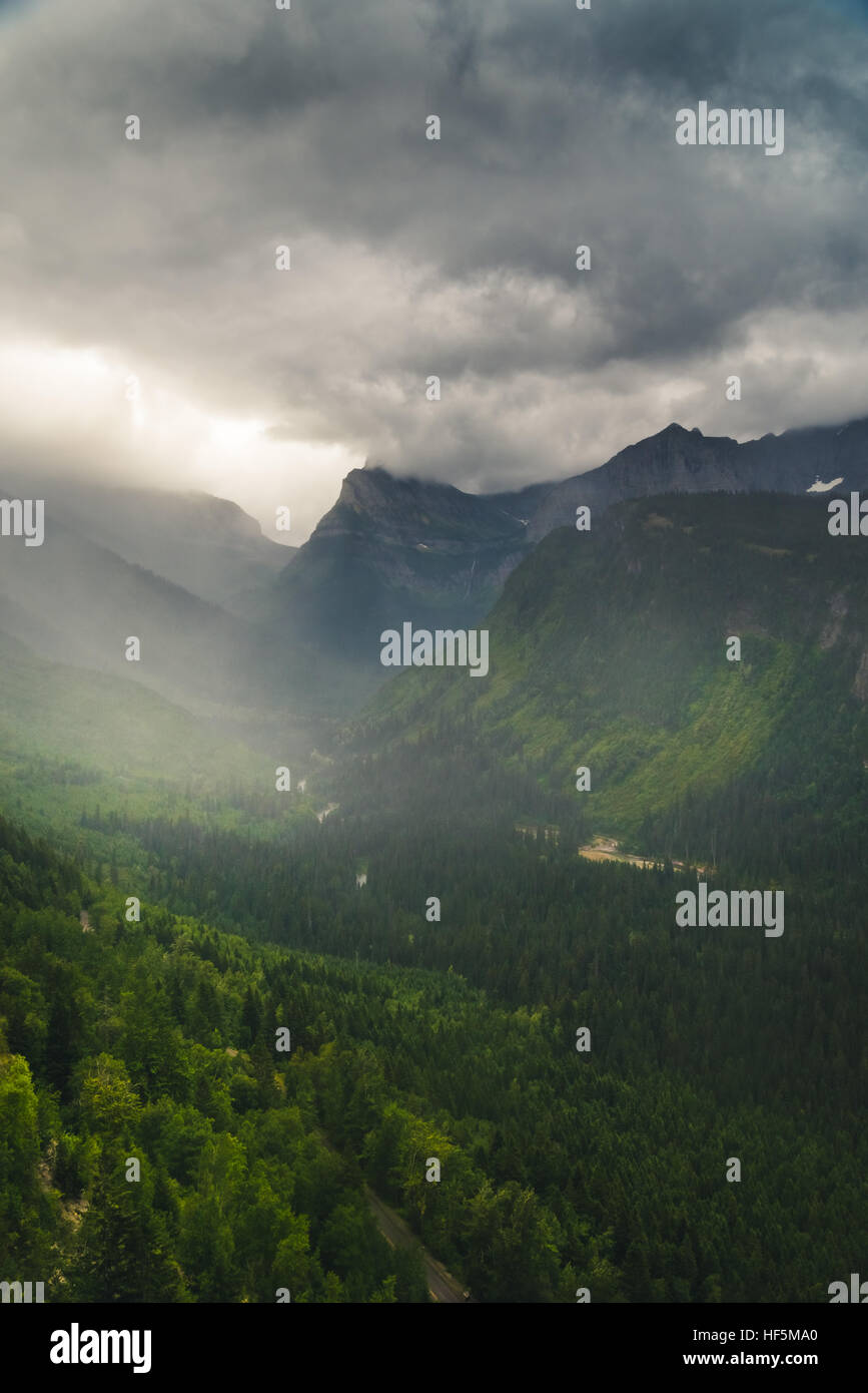 Peaceful sunlit valley hi-res stock photography and images - Alamy