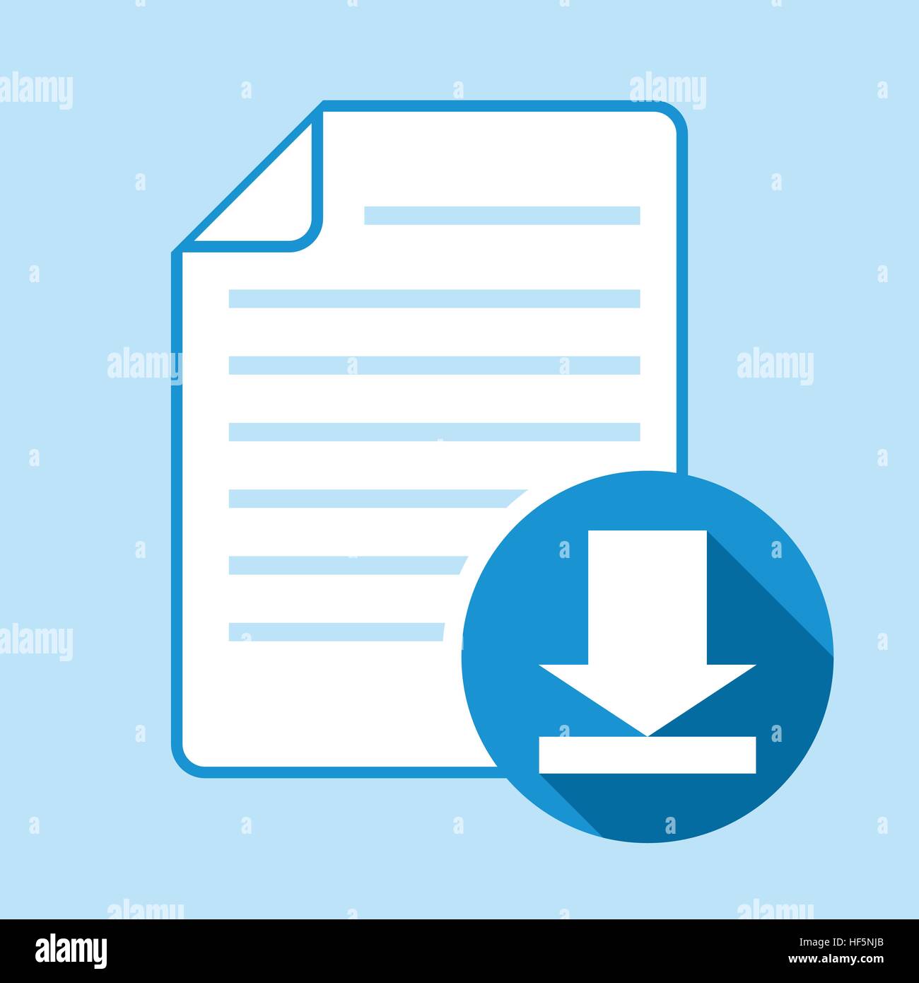 Download icon blue website Stock Vector Images - Alamy