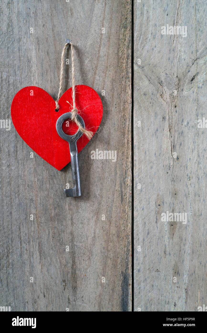 Heart tied string symbol valentines hi-res stock photography and images ...