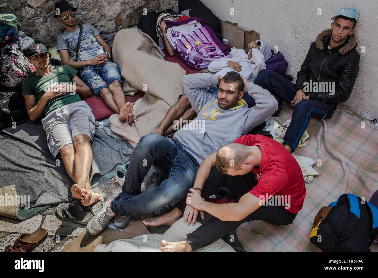 Refugee smugglers - 16/09/2015 - Turkey / Turkey / Izmir - Algerian ...