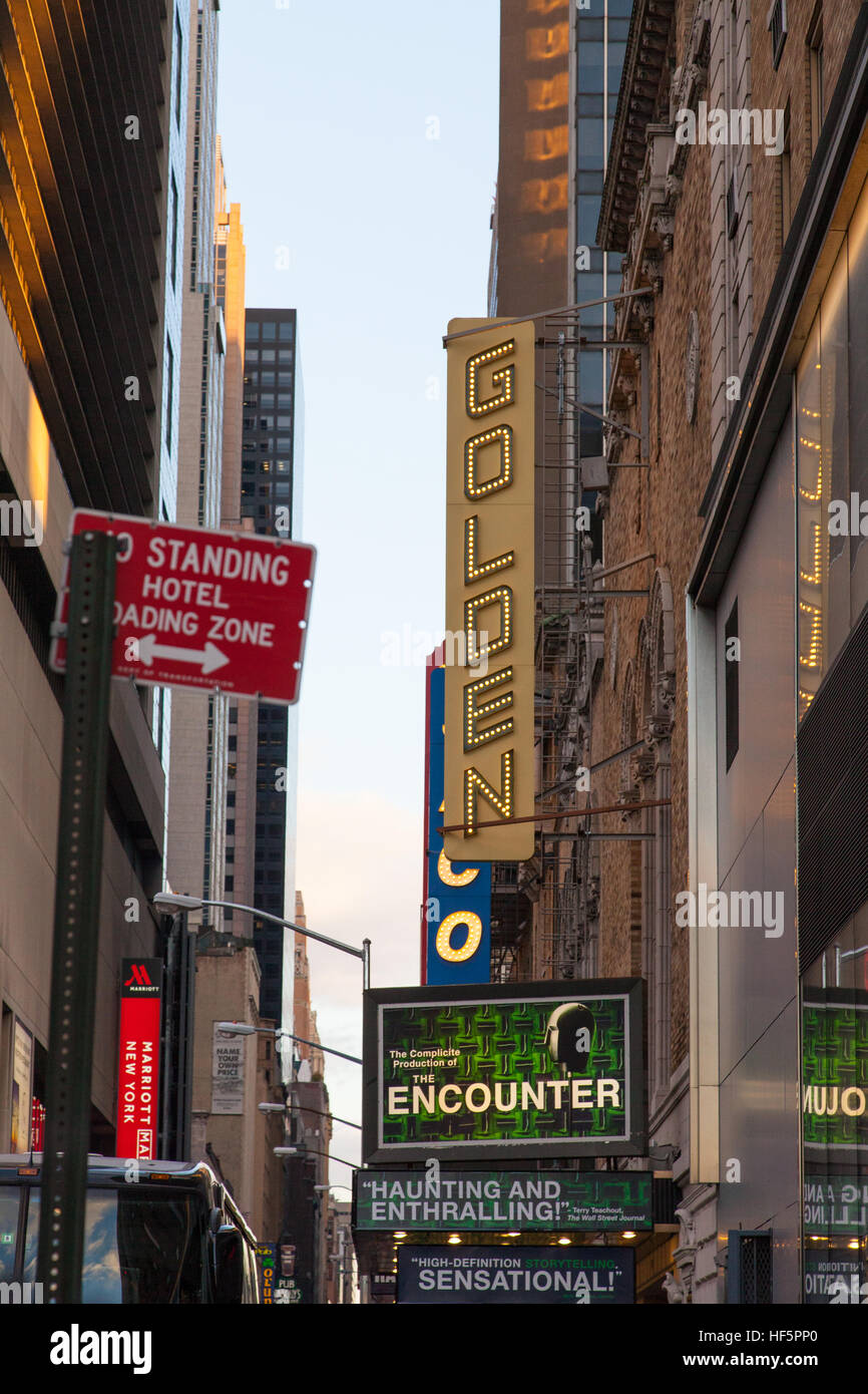 John golden theatre hi-res stock photography and images - Alamy