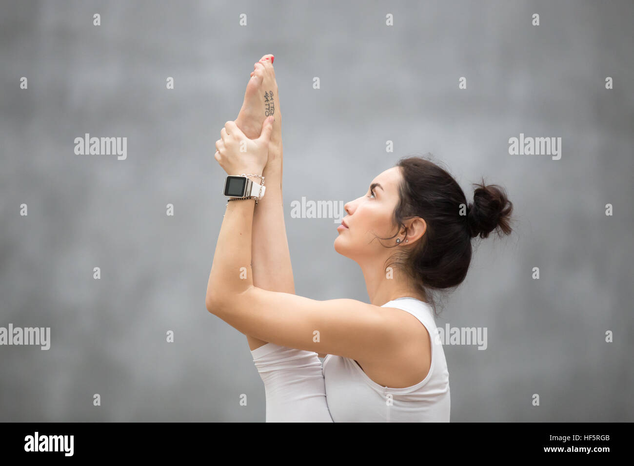 Portrait of Beautiful Yoga woman Stock Photo - Alamy