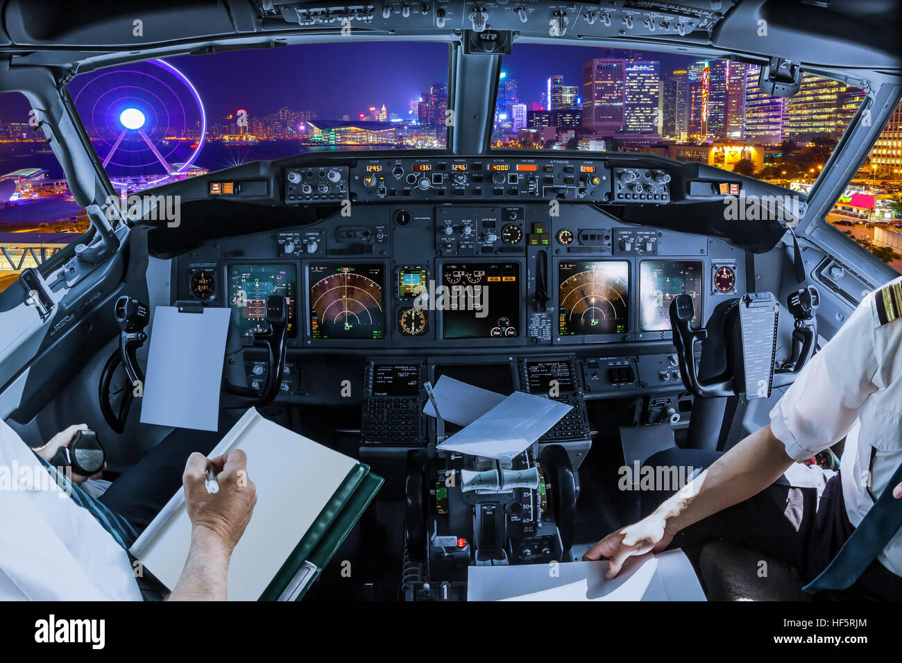 Hong kong observation wheel aerial view hi-res stock photography and ...