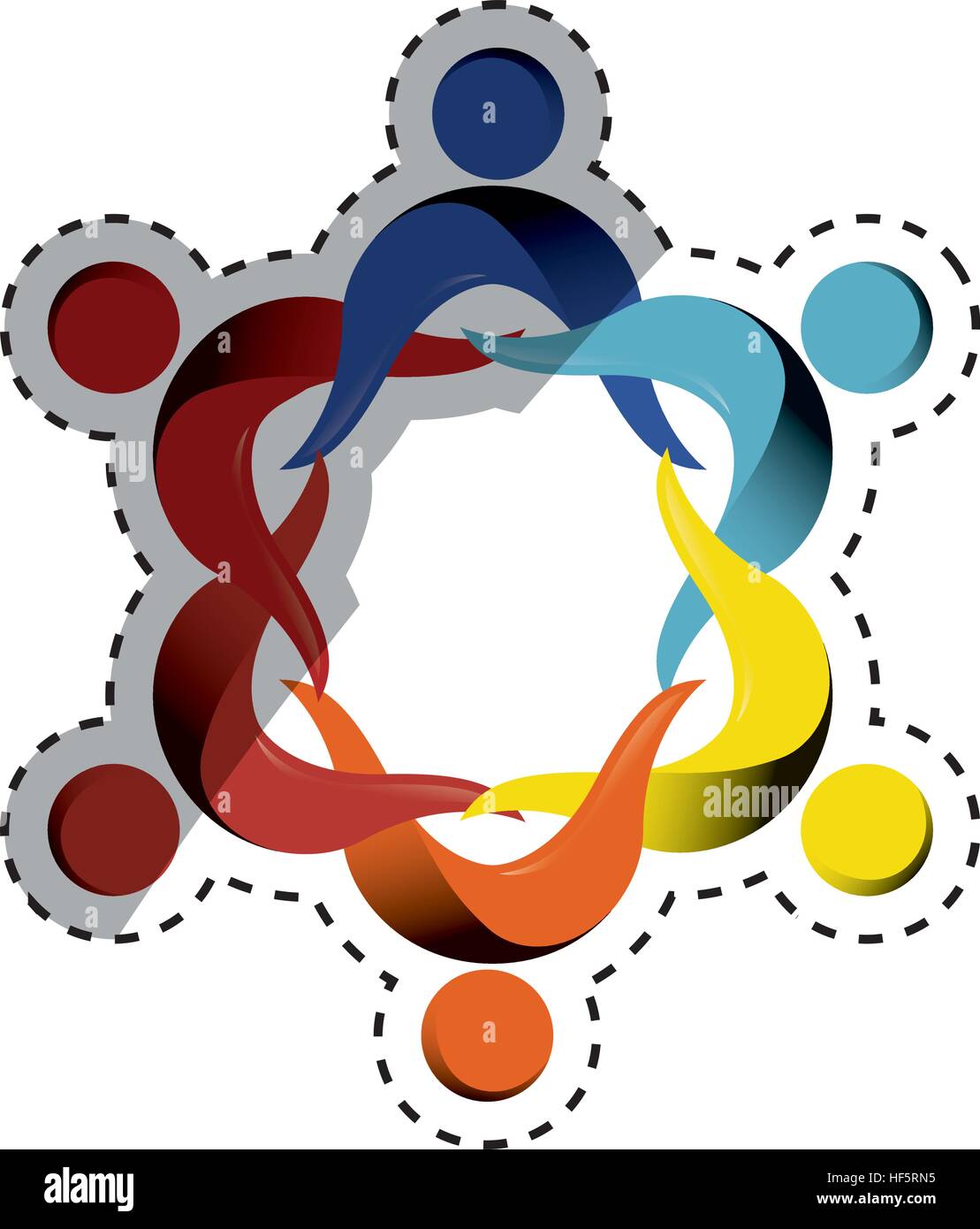 People abstract pictogram icon vector illustration graphic design Stock ...