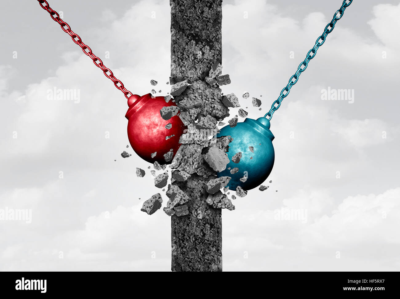 Wrecking ball wall hi-res stock photography and images - Alamy
